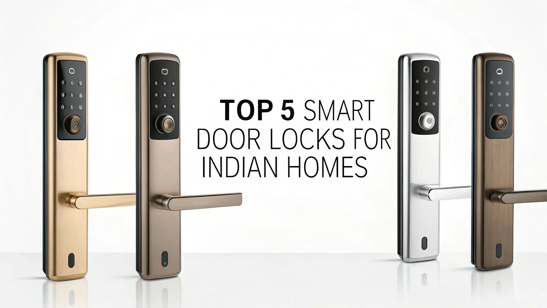 Top 5 Smart Door Locks for Indian Homes | Yale Guide